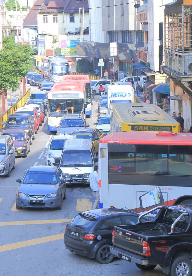 Traffic Jam Kuala Lumpur editorial photo. Image of cars - 43128511