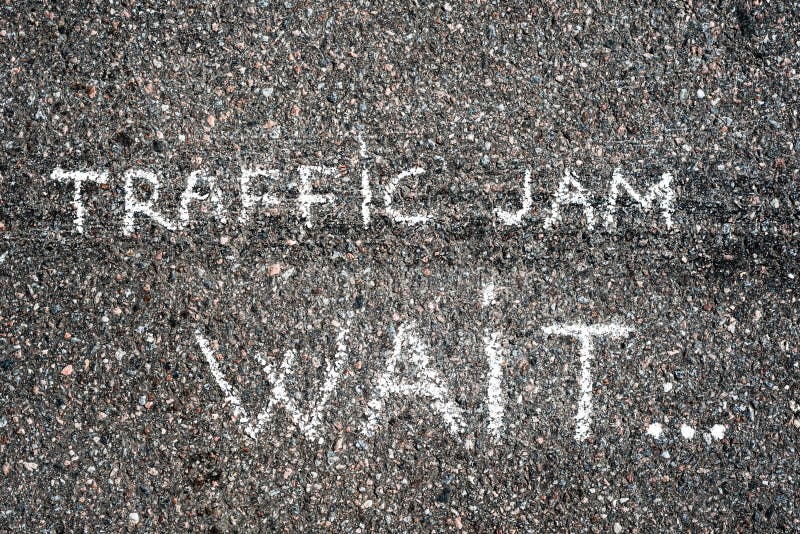 Traffic jam stock photo. Image of downtown, roadside - 43372458