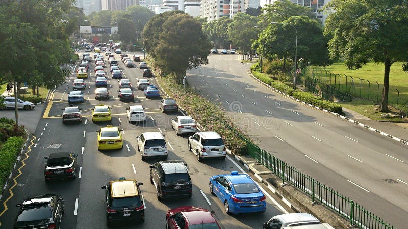 Traffic jam editorial photography. Image of road, stuck - 44783537