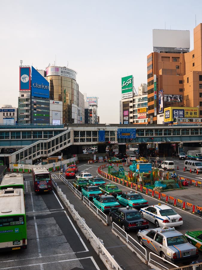 Tokyo City Night Aerial, Japan Stock Photo - Image of construction ...