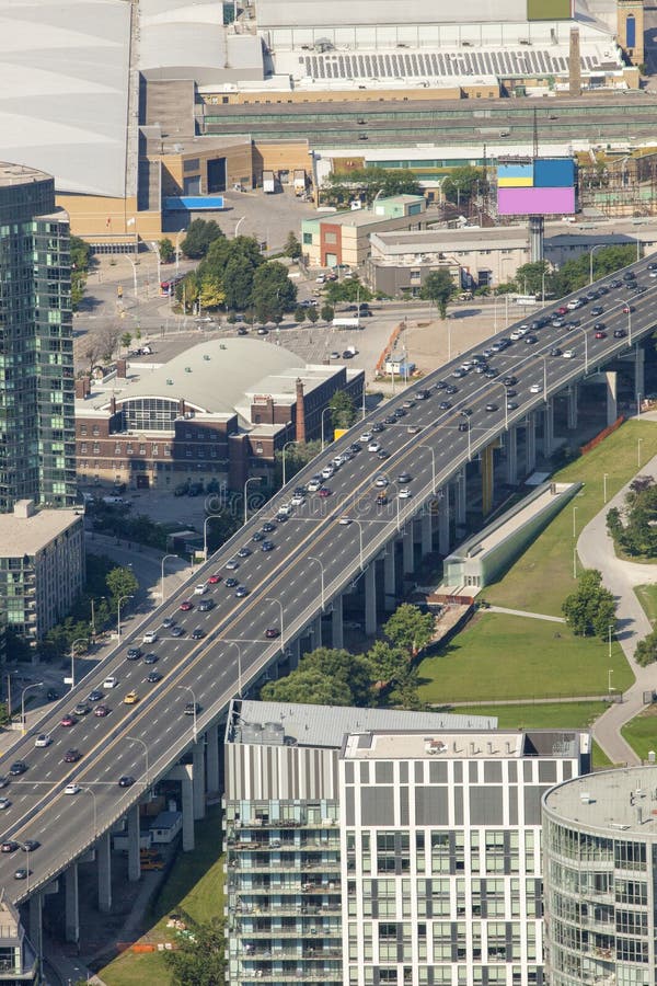 Traffic Jam stock image. Image of architecture, canada - 99316673