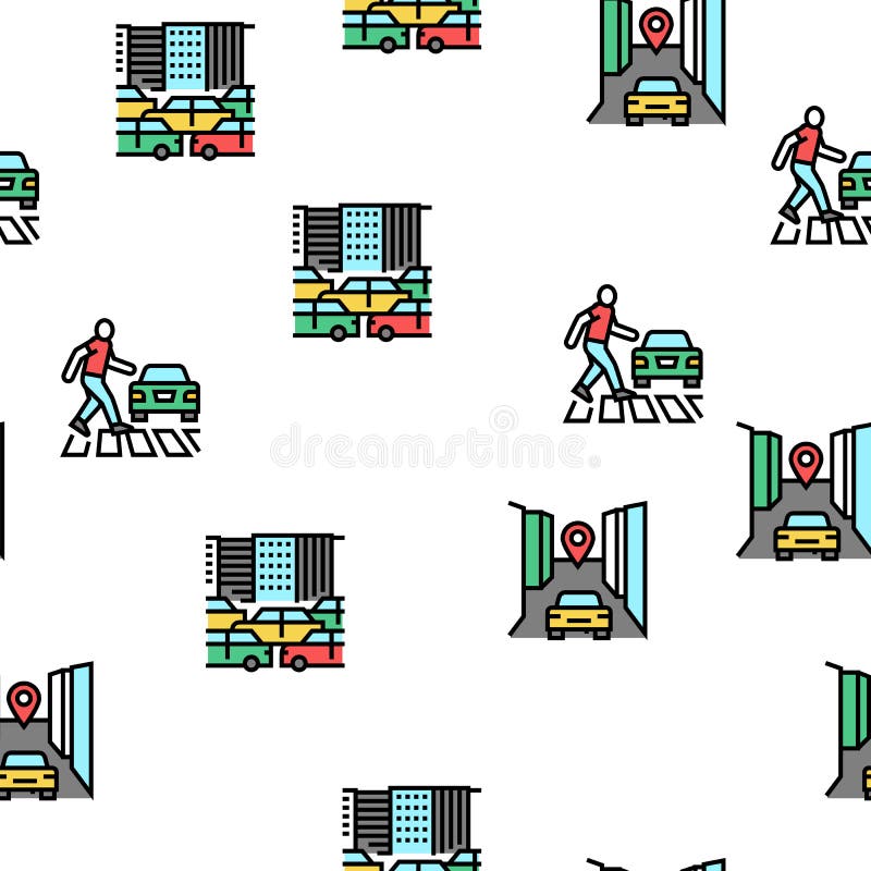 Traffic Jam Wallpaper Stock Illustrations – 244 Traffic Jam Wallpaper ...