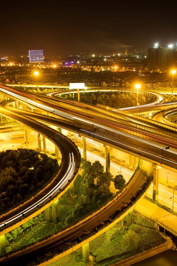 Traffic on junction stock photo. Image of movement, modern - 20277322