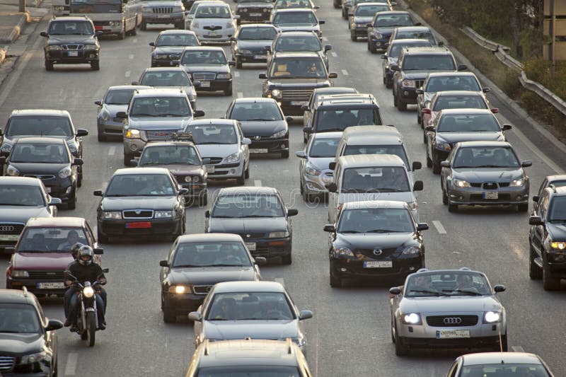 A highway in Lebanon editorial photo. Image of building - 42975496