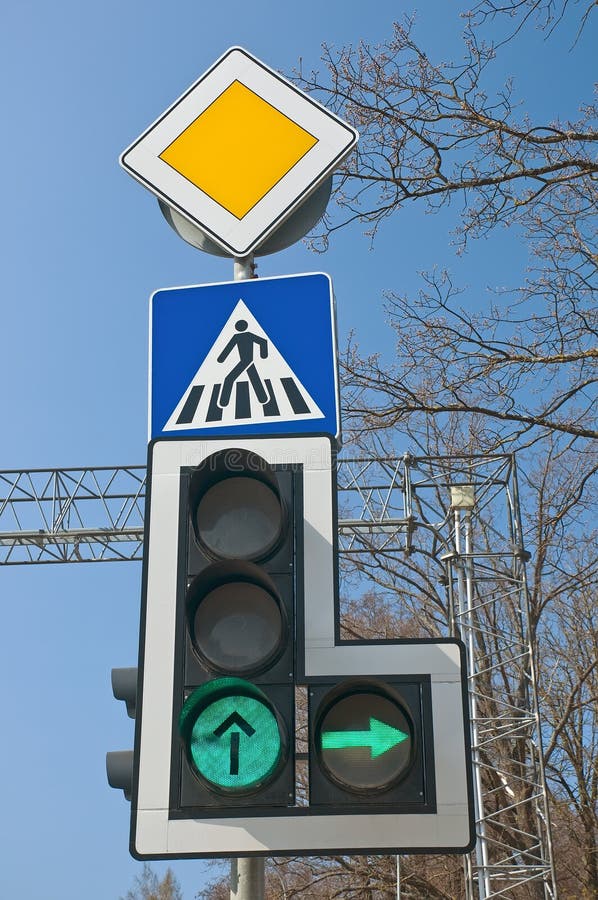 Traffic light stock image. Image of warning, road, urban - 19410791