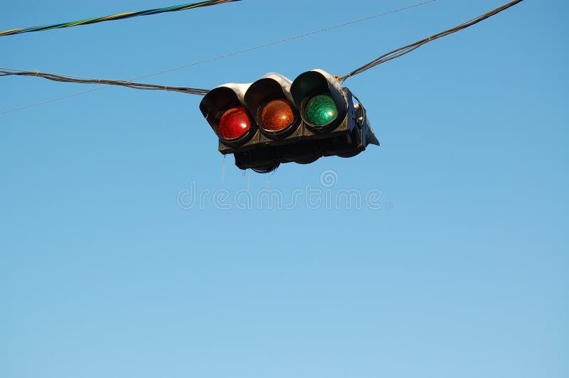 Traffic-light stock photo. Image of semaphore, street - 4058786