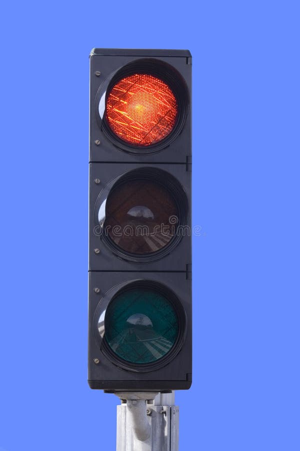 Traffic light stock image. Image of transportation, isolated - 8686399