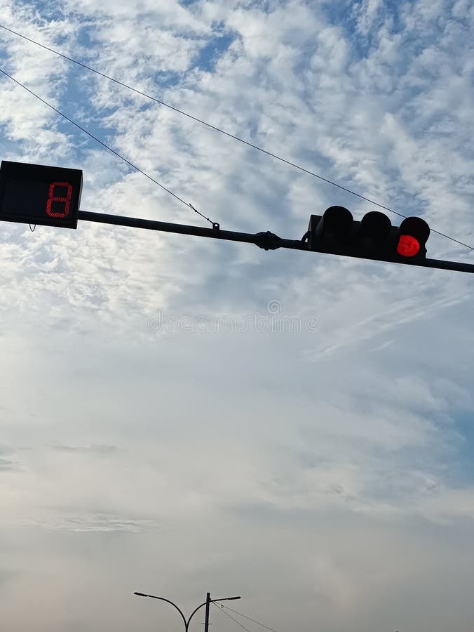 Traffic Light Conditions when Stopped Stock Image - Image of light ...