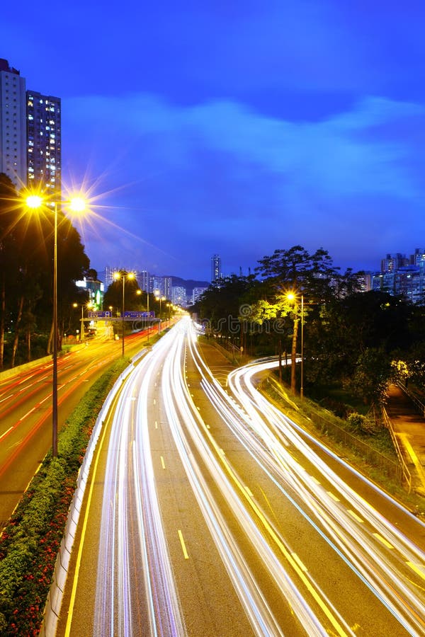 Traffic light on highway stock image. Image of housing - 32027627