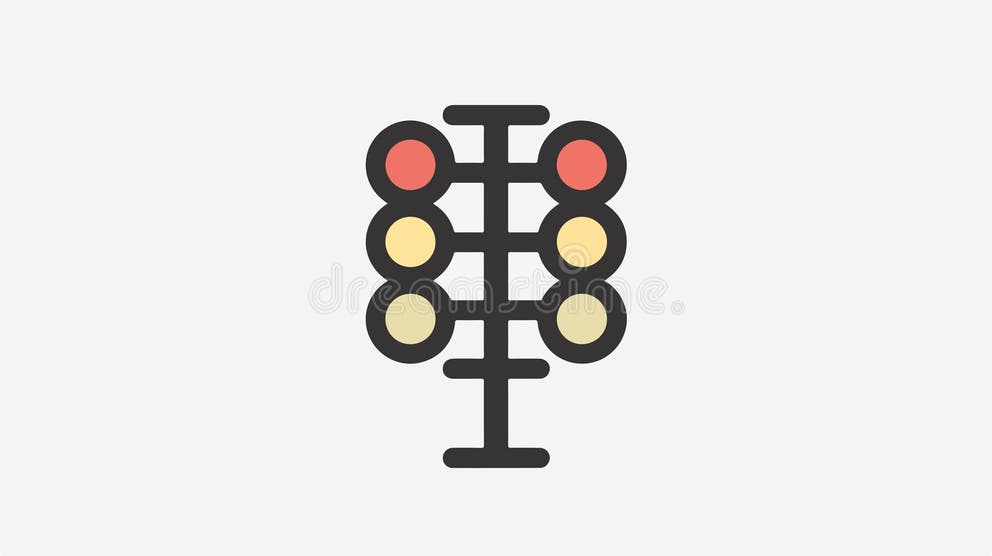 Professional Traffic Light Icon for Traffic Related Concepts Stock ...