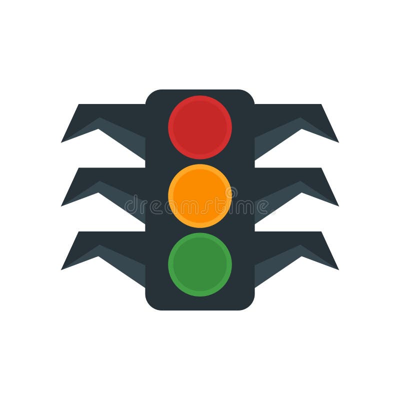 Y Intersection Sign Icon Vector Sign and Symbol Isolated on White ...