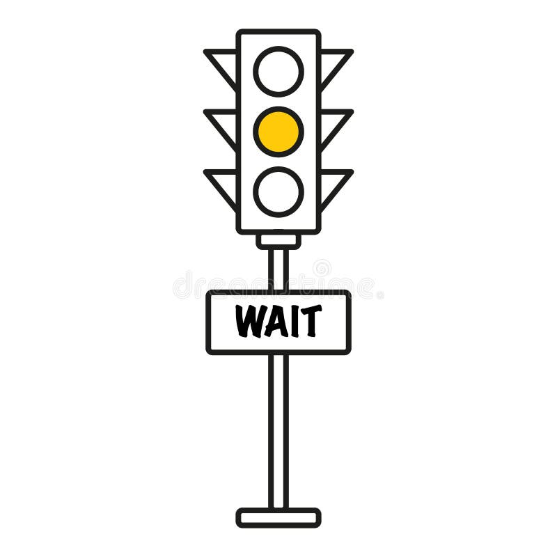 Stop Wait Go Sign Stock Illustrations – 157 Stop Wait Go Sign Stock ...