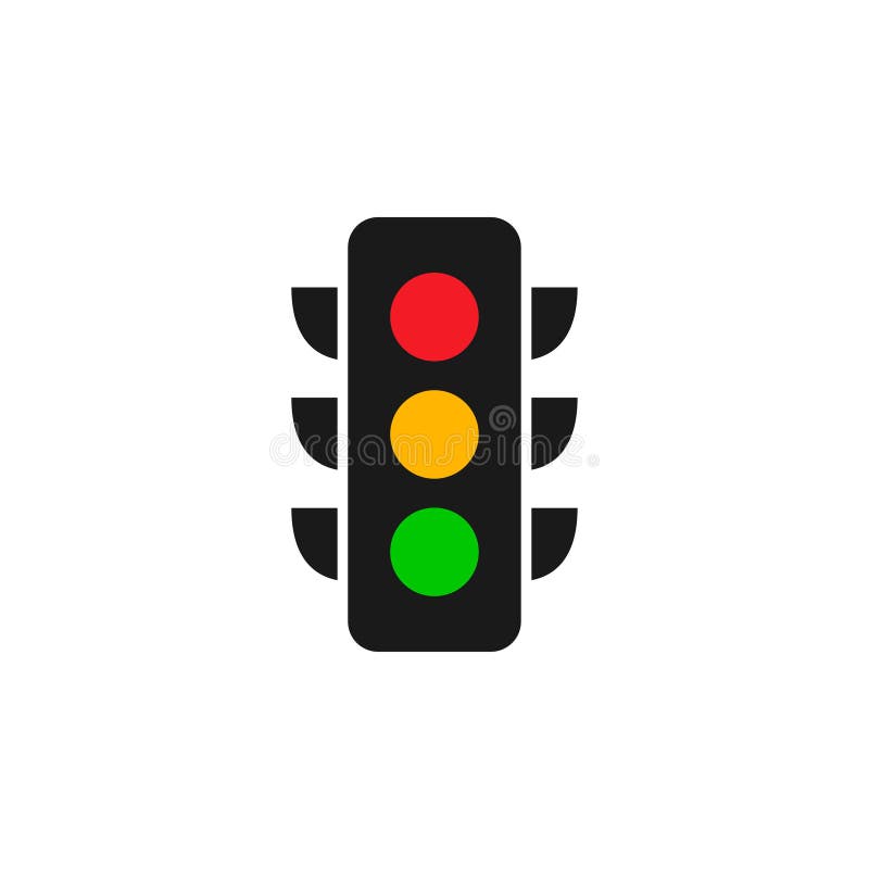 Traffic Light Icon Flat Vector Template Design Trendy Stock Vector ... Traffic Light Icon Flat Vector Template Design Trendy Stock Vector ...