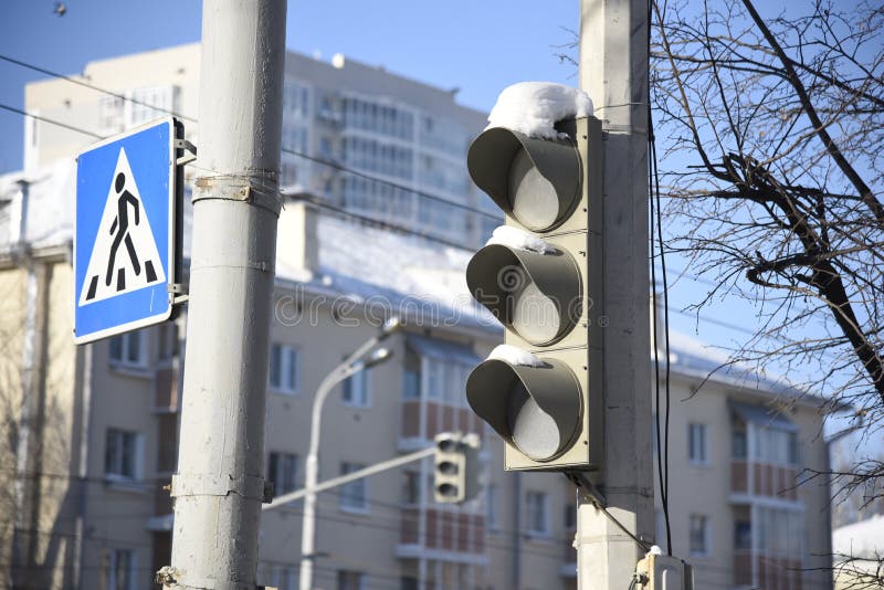 Traffic light stock photo. Image of sign, center, safety - 85925404