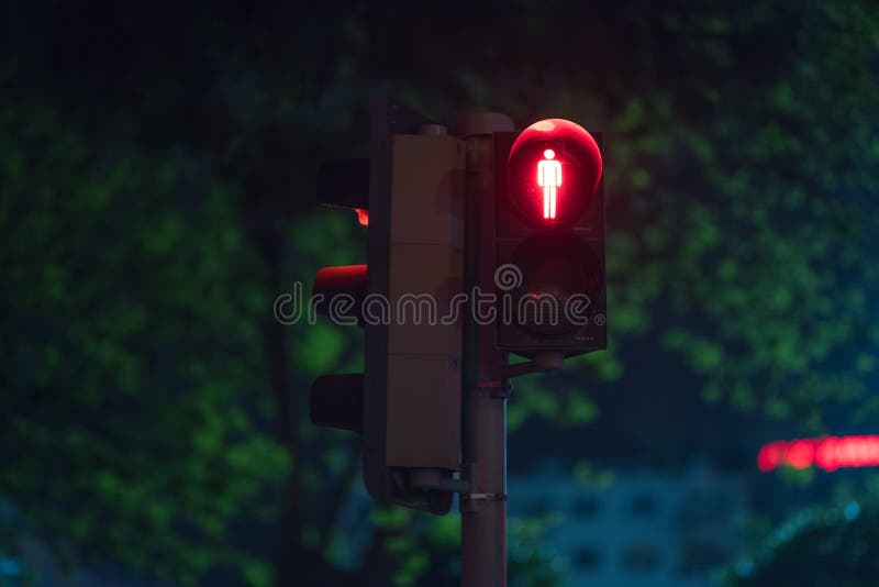 Traffic Light Red in Turkey Stock Photo - Image of road, hanging: 178483862