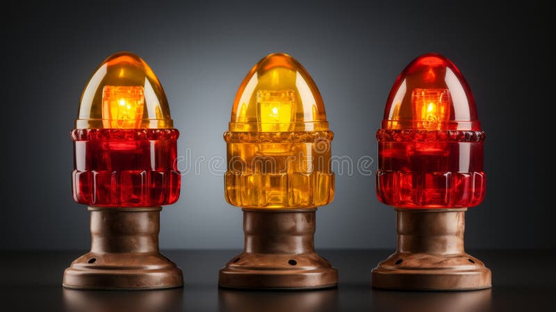 Incandescent Lamp Spotlights on Dark Dramatic Background Stock ...