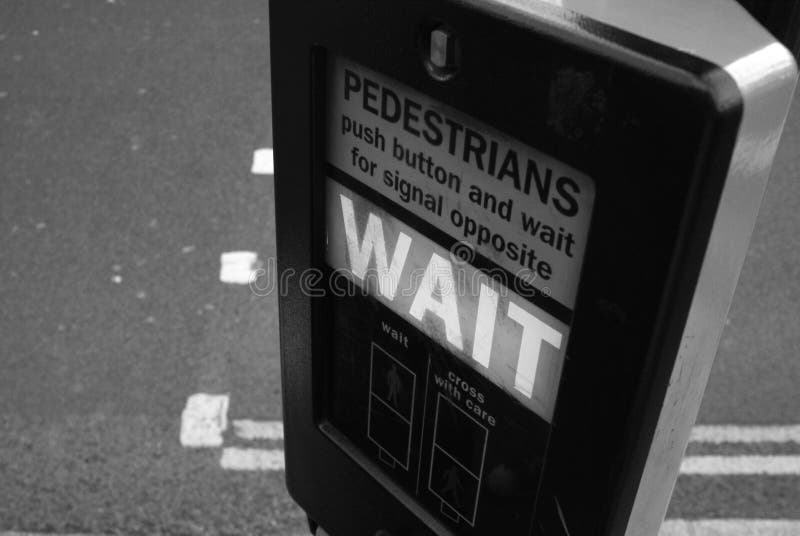 Wait traffic sign. stock image. Image of wait, safety - 29529821