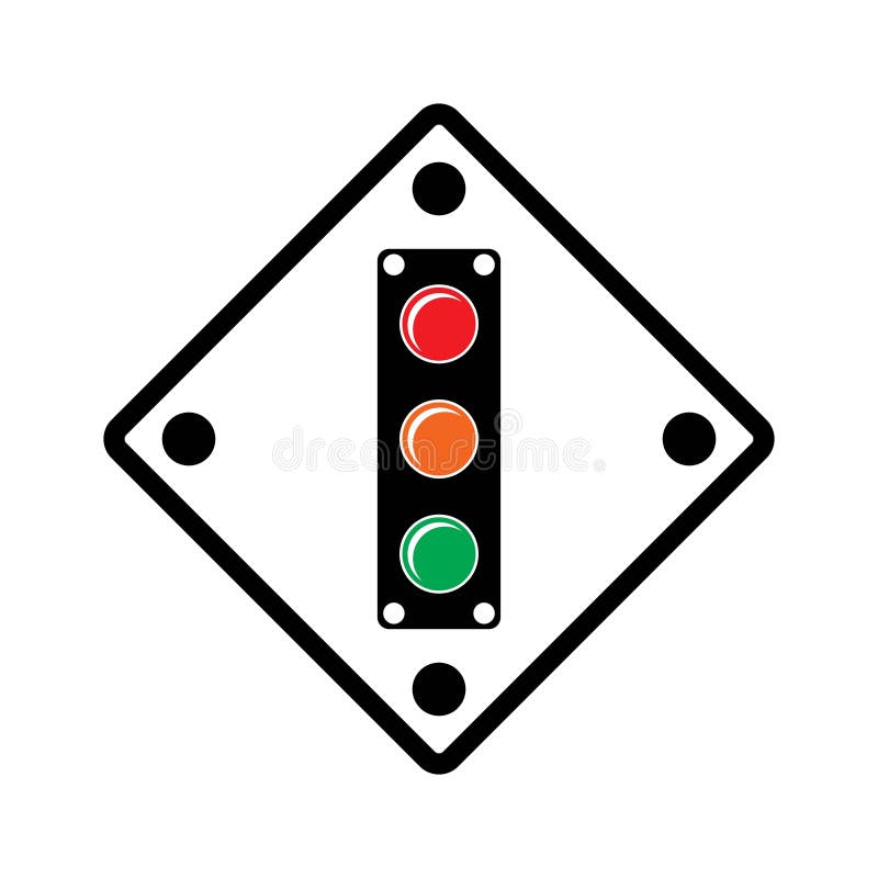 Traffic Light Sign Symbol,icon Illustration Design Template Stock ...