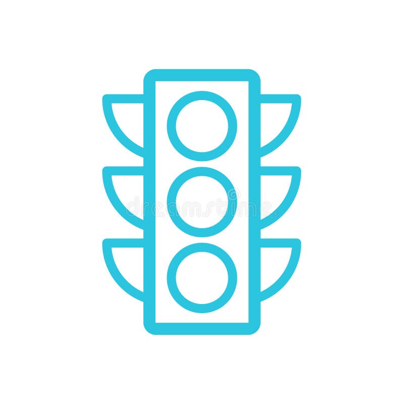 Traffic Light, Signal, Control Light. Stock Vector - Illustration of ...