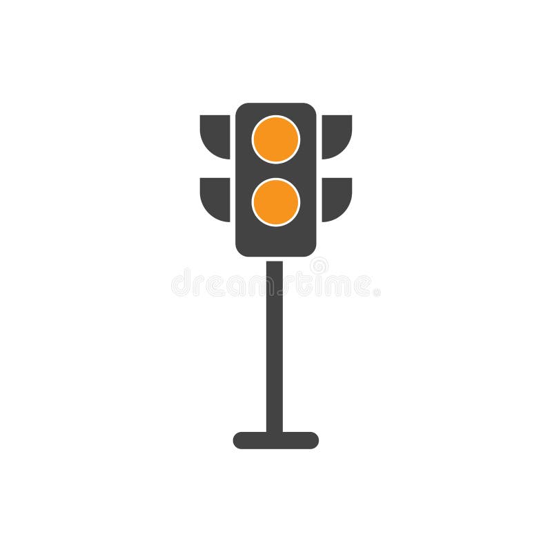 Traffic Light Signal Icon Vector Design Template Stock Vector ...