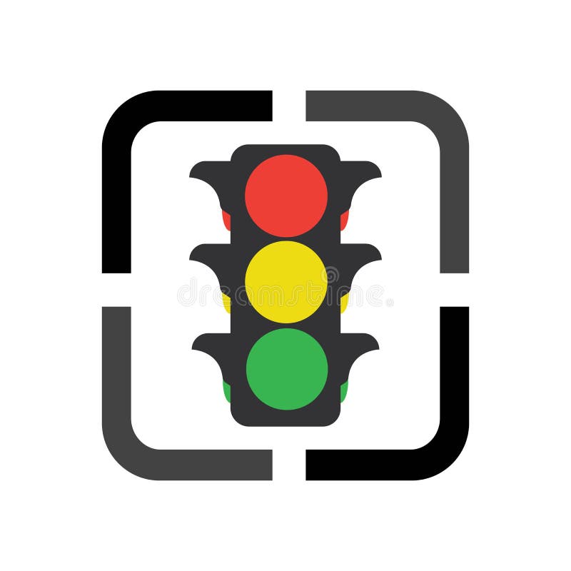 Traffic Light Signal Icon Vector Design Template Stock Vector ...