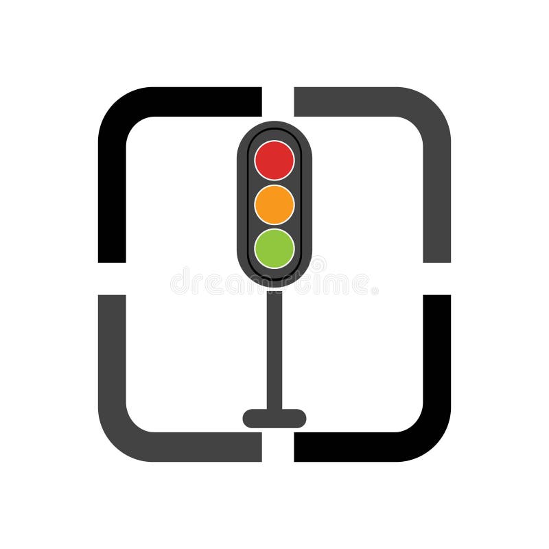 Traffic Light Signal Icon Vector Design Template Stock Vector ...