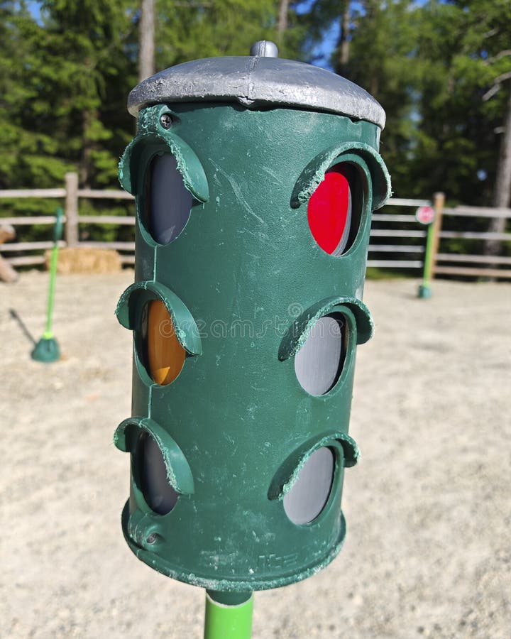 Traffic Light Signal on the Street Stock Photo - Image of post, subject ...