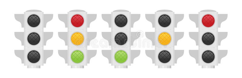 Single Stoplight Stock Illustrations – 829 Single Stoplight Stock ...