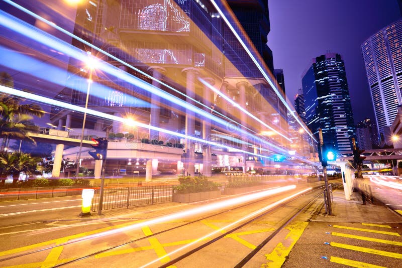 Traffic light stream stock image. Image of evening, kong - 20475569