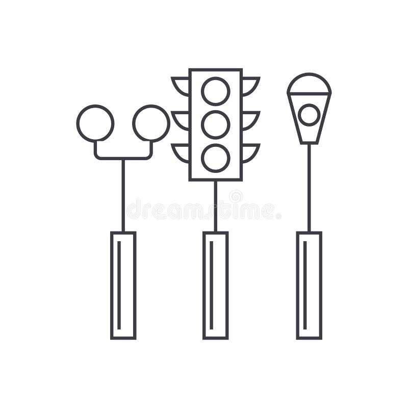 Light thin icons stock vector. Illustration of clear - 93989850