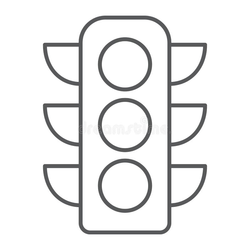 Traffic Light Black White Stock Illustrations – 12,221 Traffic Light ...