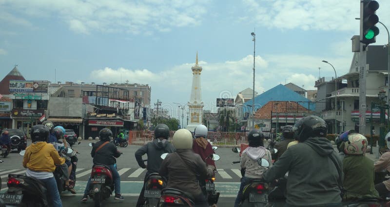 Traffic Light in Yogyakarta, Indonesia Editorial Photography - Image of ...