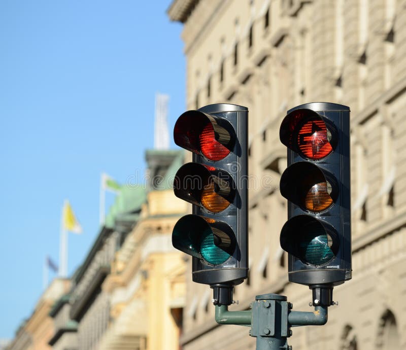 Traffic lights stock image. Image of safety, safe, check - 151750115