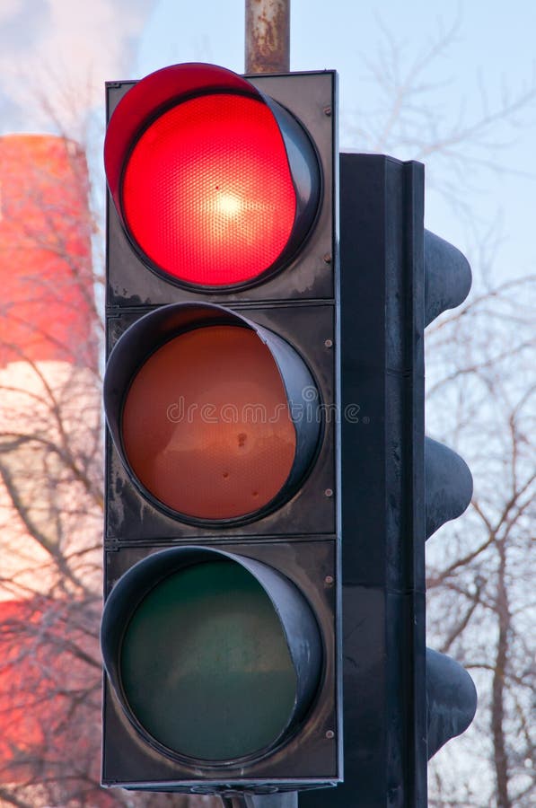 Traffic lights stock photo. Image of color, street, life - 18419624