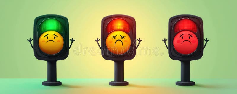 Traffic Lights with Expressive Face Emotions for Emotional Concept ...