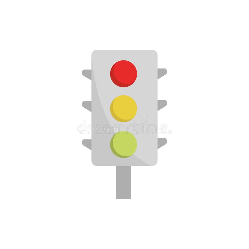 Traffic Lights Gps Map and Navigation Stock Vector - Illustration of ...