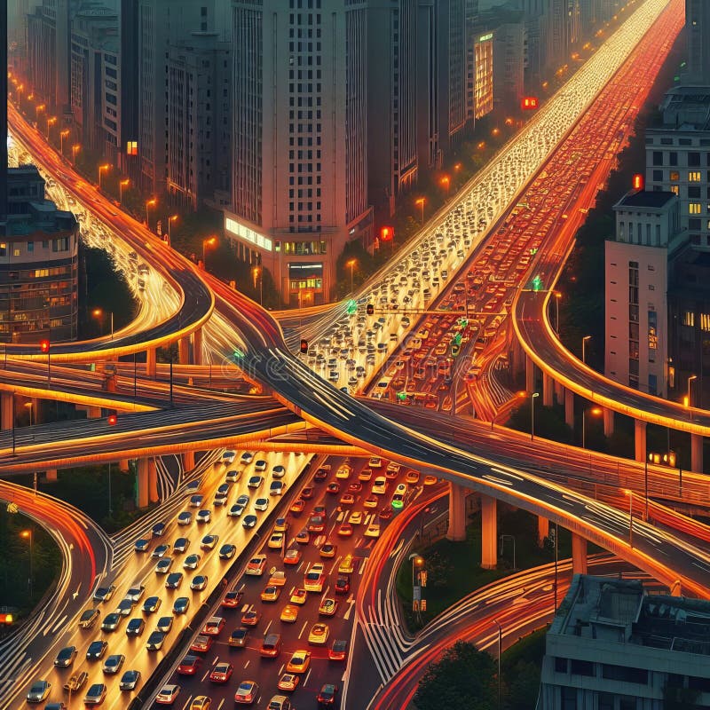 Traffic Lights Synchronized Traffic Lights Synchronized To Opt Stock ...