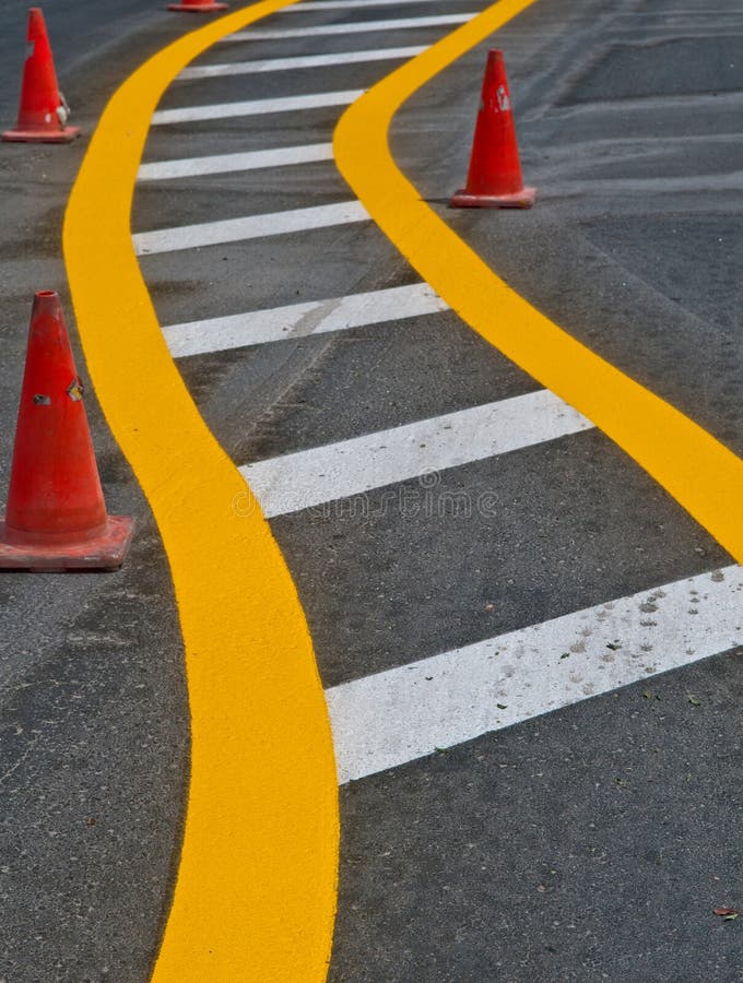 Traffic lines. stock image. Image of vehical, hour, driving - 348609