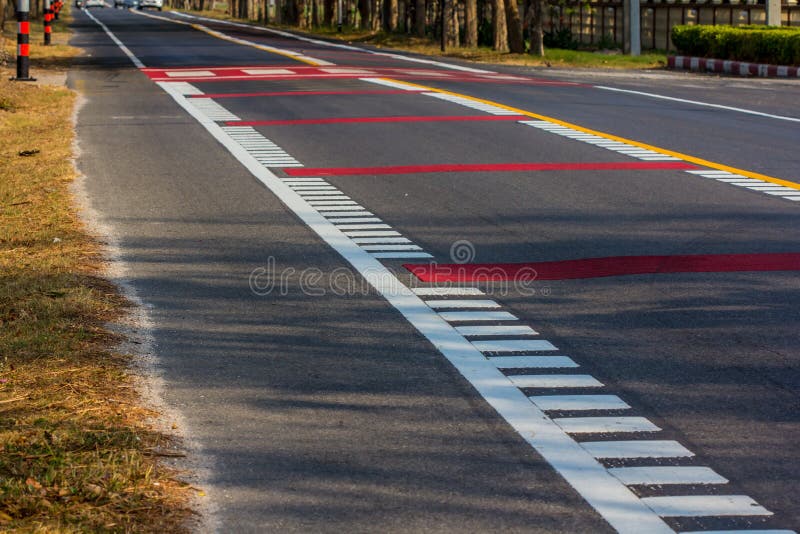Traffic lines. stock image. Image of motorway, freeway - 68514945