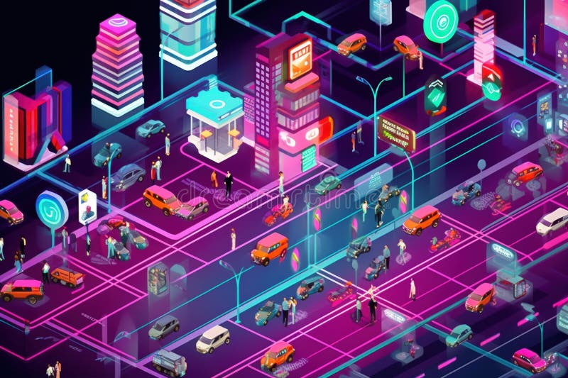 Traffic Systems Stock Illustrations – 708 Traffic Systems Stock ...