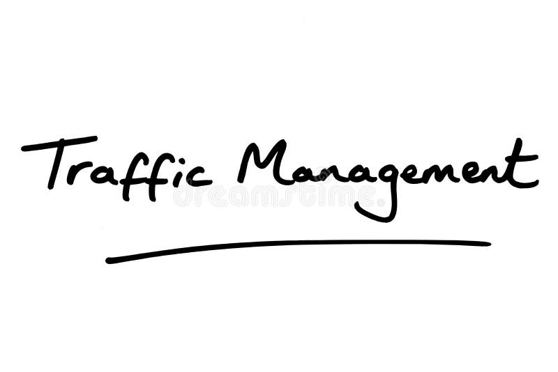 Traffic Management stock illustration. Illustration of congested ...