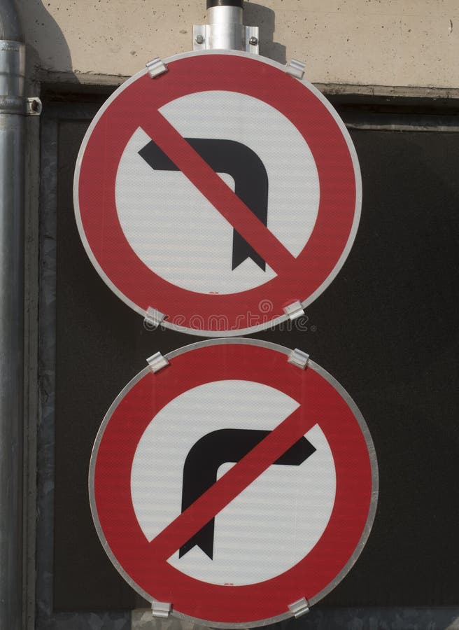 Traffic Management and Road Signs Stock Photo - Image of passenger ...