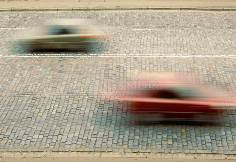 Traffic with motion blur stock photo. Image of head, freeway - 7109788