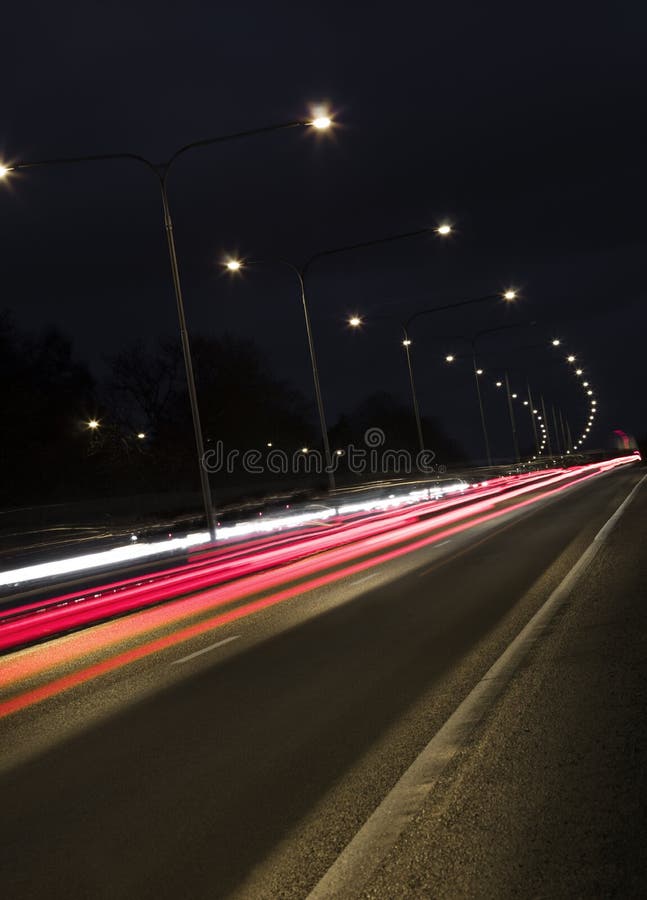 Traffic in movement stock photo. Image of direction, time - 9164588