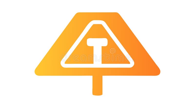 Traffic Obstruction Sign, Road Work and Caution. Vector Design ...