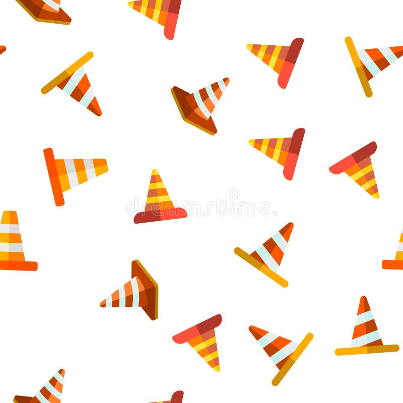 Traffic Cones Texture Stock Illustrations – 36 Traffic Cones Texture ...
