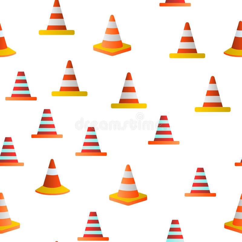 Traffic Cones Texture Stock Illustrations – 40 Traffic Cones Texture ...