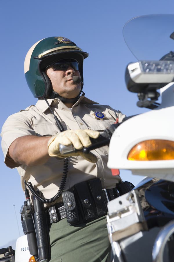 Traffic Police Riding Bike stock photo. Image of regulate - 29651210