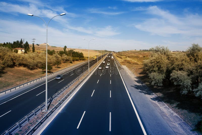 Traffic Road stock image. Image of weather, summer, sunday - 10182761
