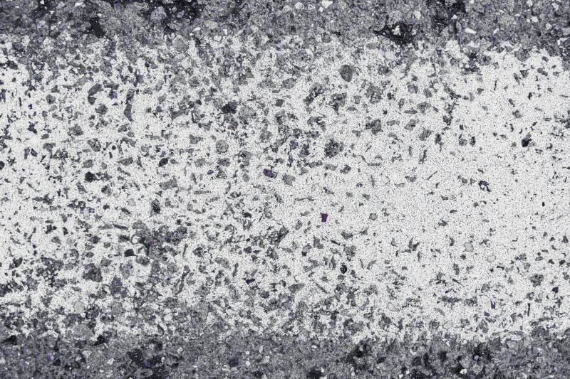 Traffic Road Marking Texture on Concrete Stone Street Stock Image ...